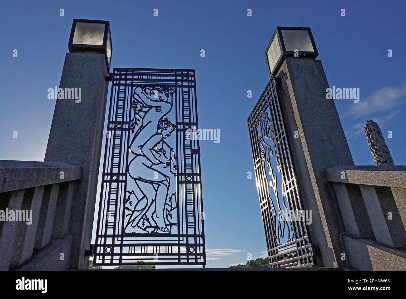 Norway, Oslo, Vigeland Park is one of the top tourist attractions in ...