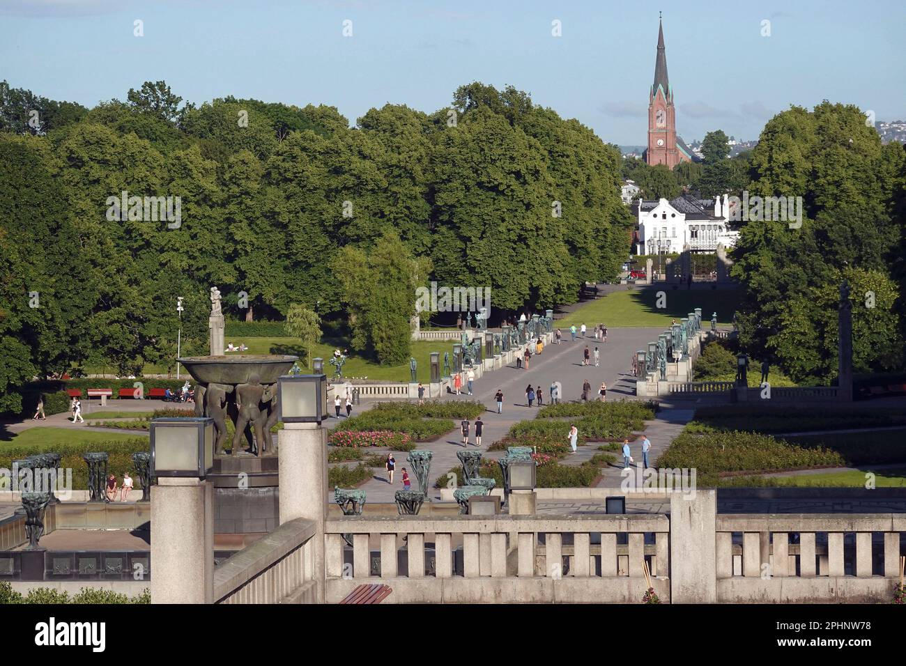 Norway, Oslo, Vigeland Park is one of the top tourist attractions in ...