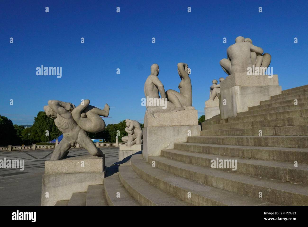 Norway, Oslo, Vigeland Park is one of the top tourist attractions in ...