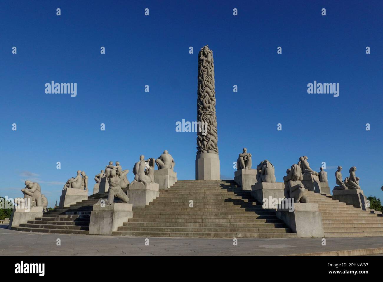 Norway, Oslo, Vigeland Park is one of the top tourist attractions in ...