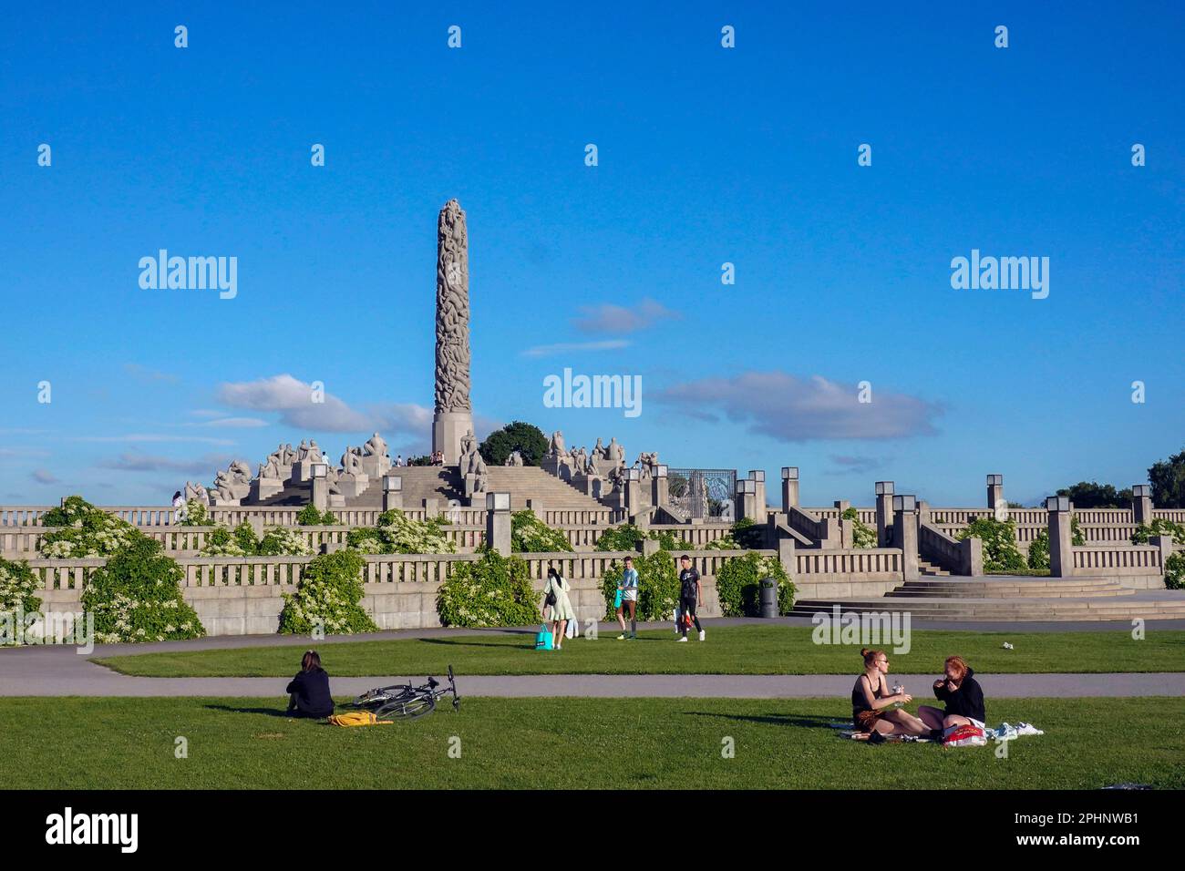 Norway, Oslo, Vigeland Park is one of the top tourist attractions in ...