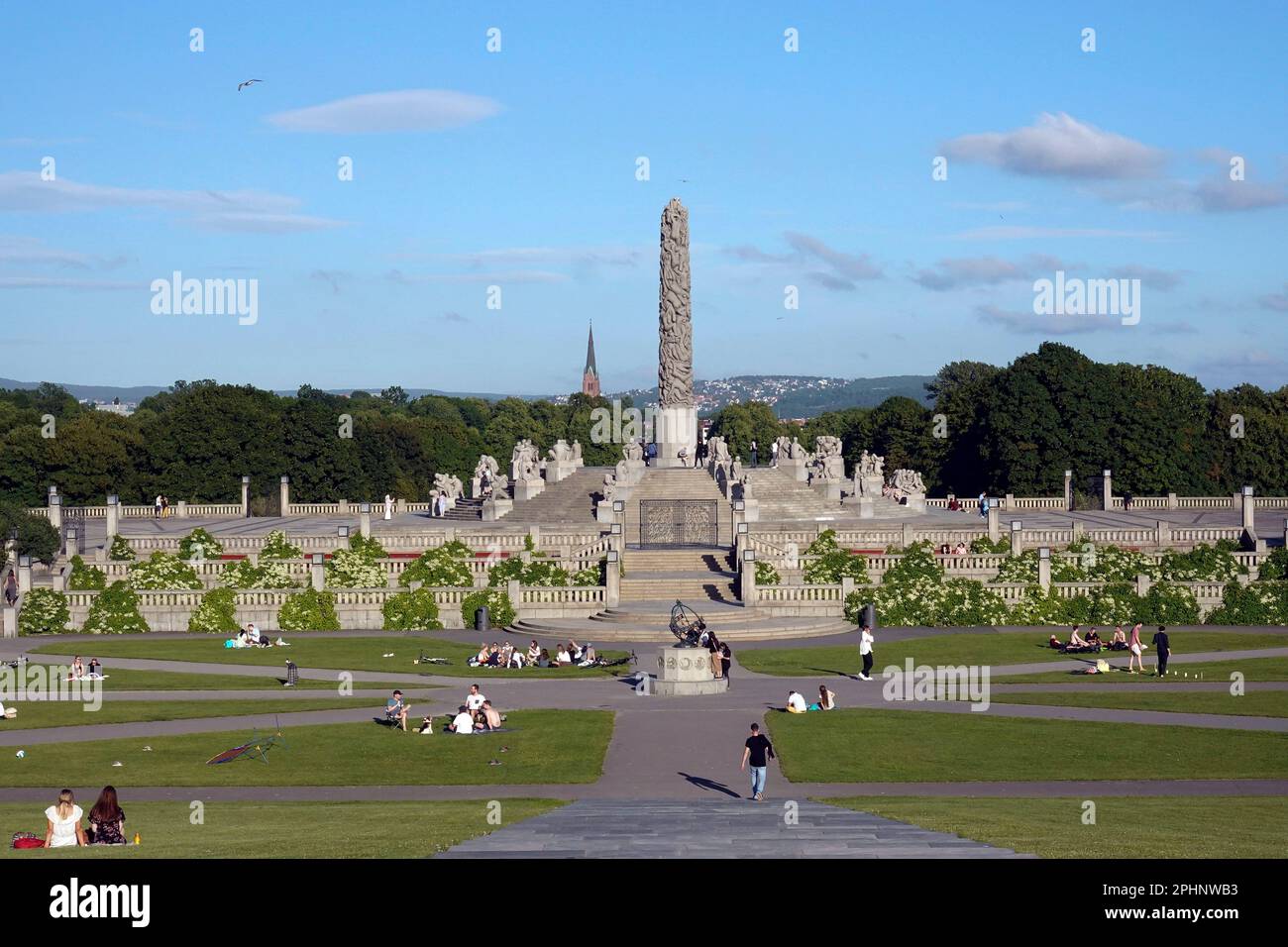 Norway, Oslo, Vigeland Park is one of the top tourist attractions in ...