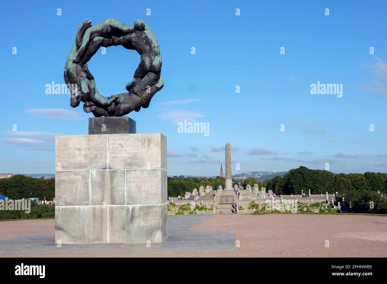 Norway, Oslo, Vigeland Park is one of the top tourist attractions in ...