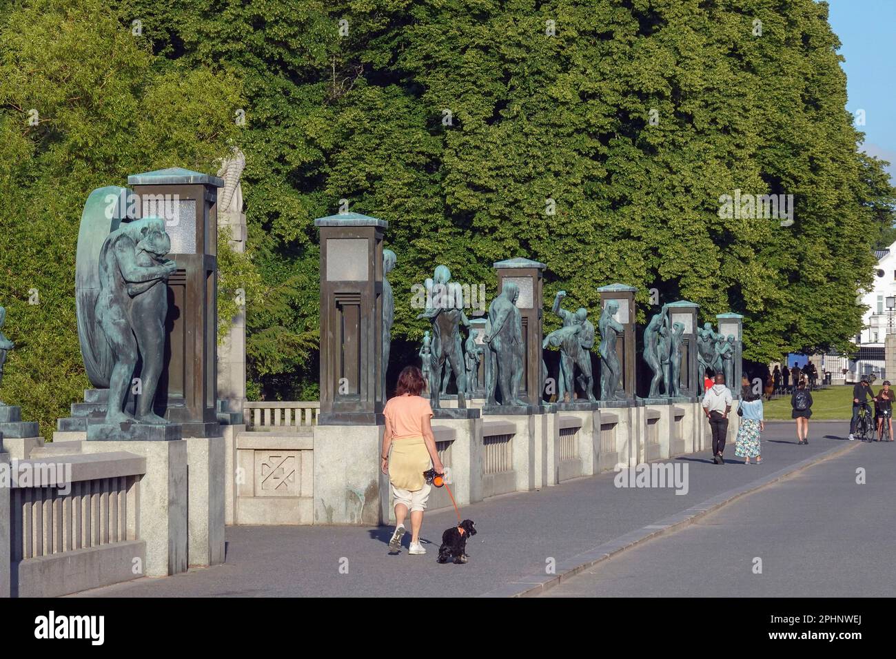 Norway, Oslo, Vigeland Park is one of the top tourist attractions in ...