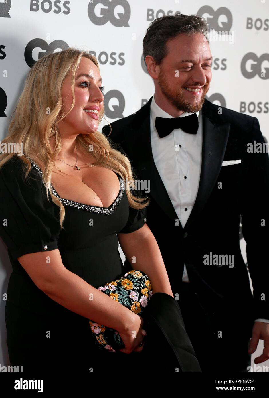 Joy McAvoy and James McAvoy attend the GQ Men Of The Year Awards 2022 at The Mandarin Oriental ...