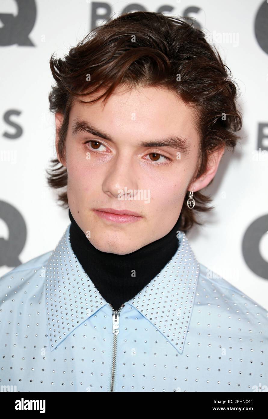 Louis Partridge attends the GQ Men Of The Year Awards 2022 at The ...