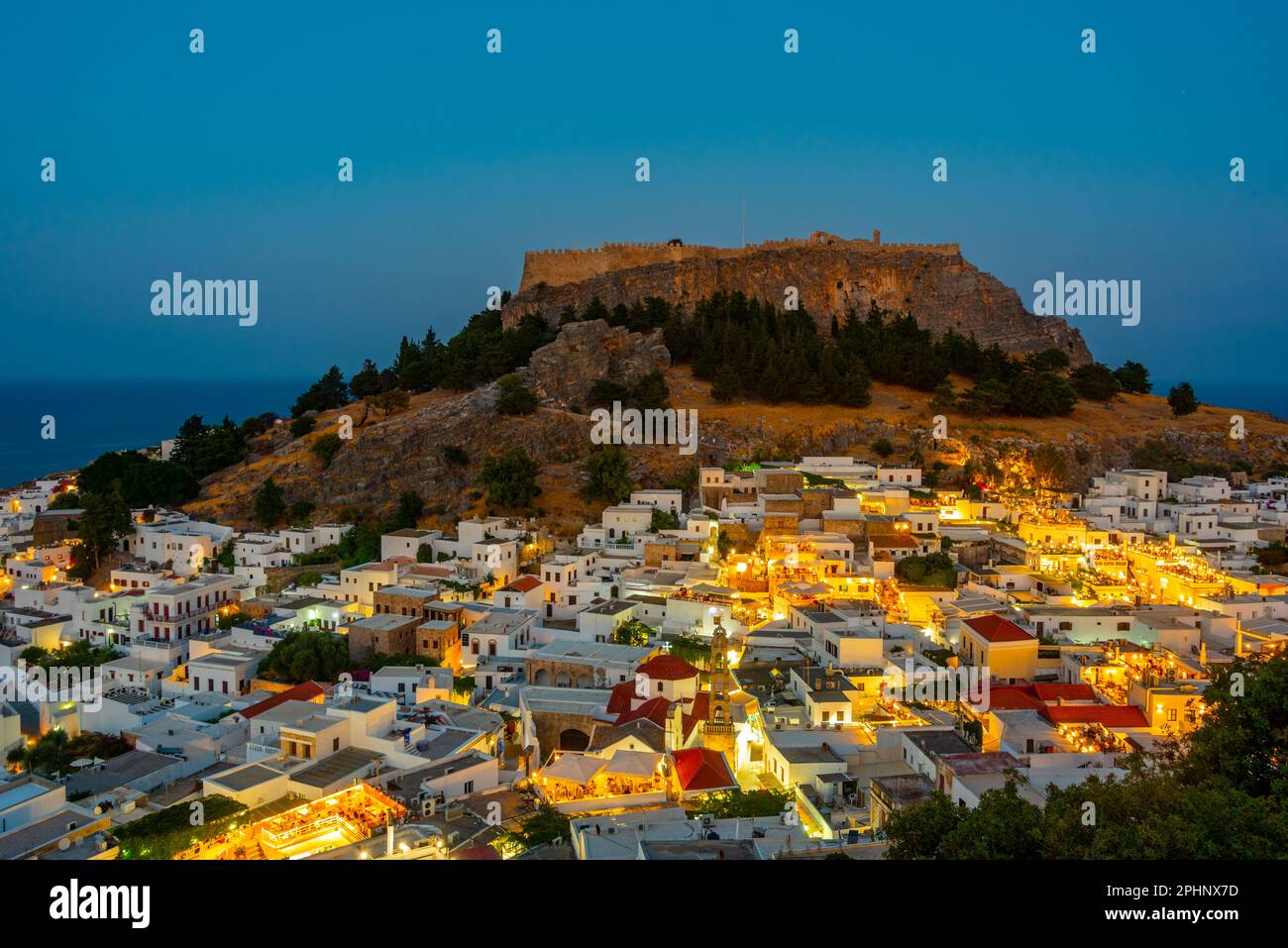Overlooking acropolis sunset hi-res stock photography and images - Alamy