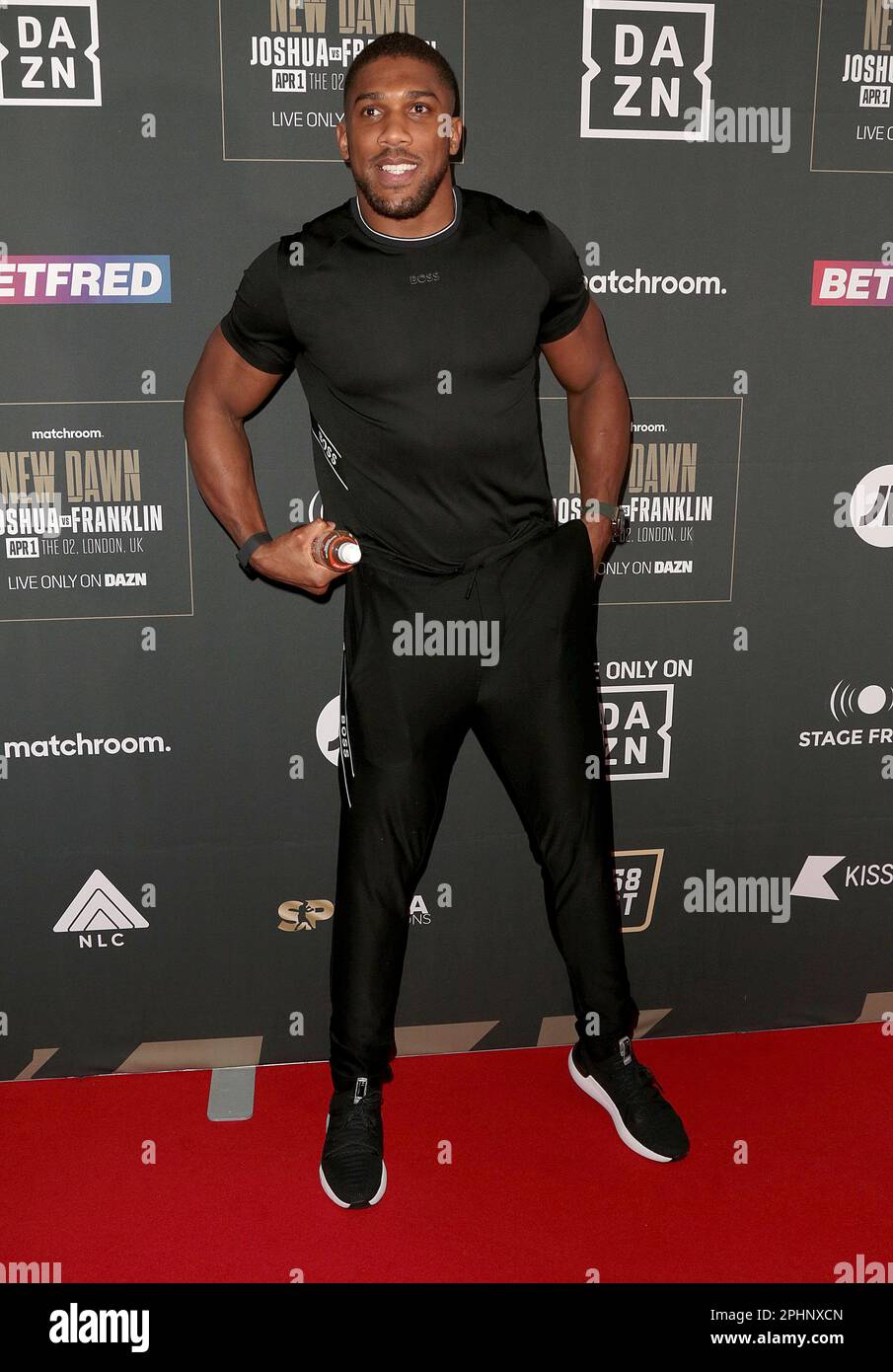 Mar 27, 2023 - London, England, UK - Anthony Joshua attending Joshua vs ... Mar 27, 2023 - London, England, UK - Anthony Joshua attending Joshua vs ...