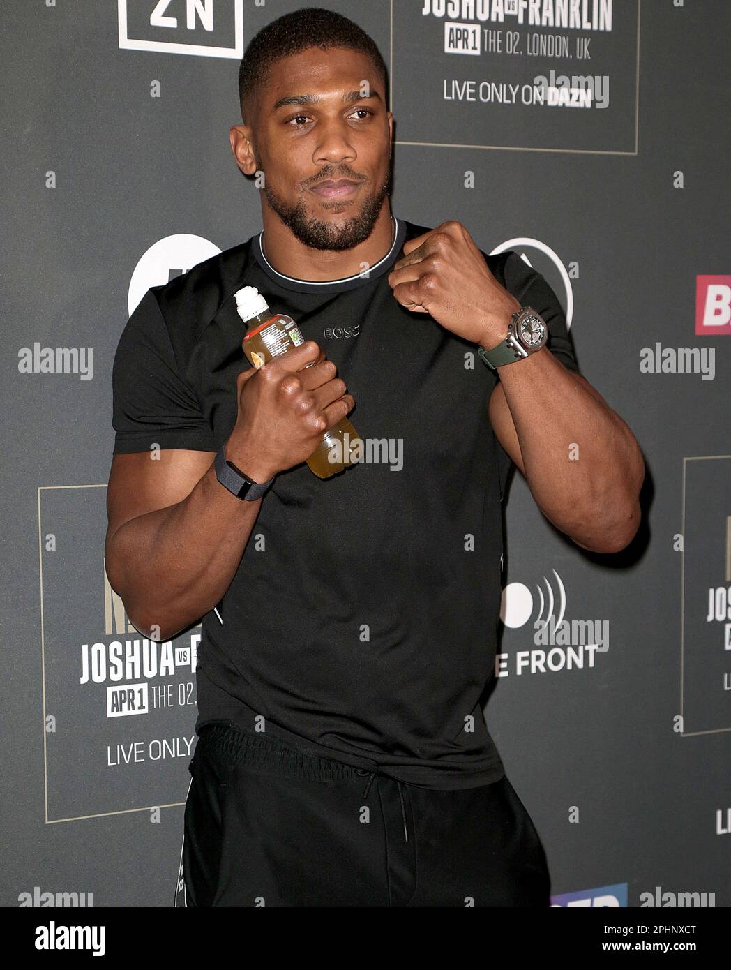 Mar 27, 2023 - London, England, UK - Anthony Joshua attending Joshua vs ...
