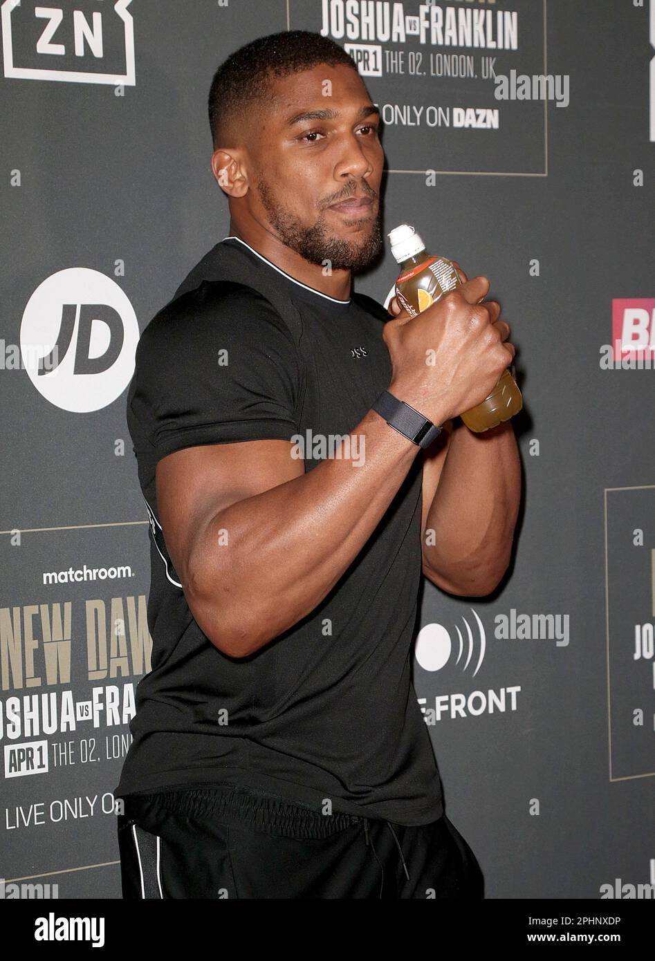 Mar 27, 2023 - London, England, UK - Anthony Joshua attending Joshua vs ...