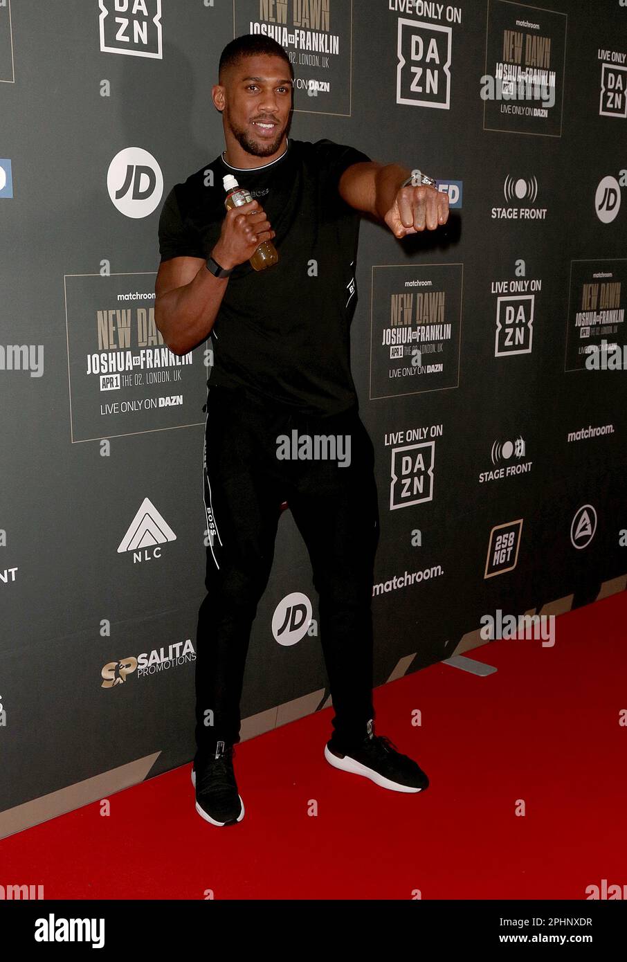 Mar 27, 2023 - London, England, UK - Anthony Joshua attending Joshua vs ...