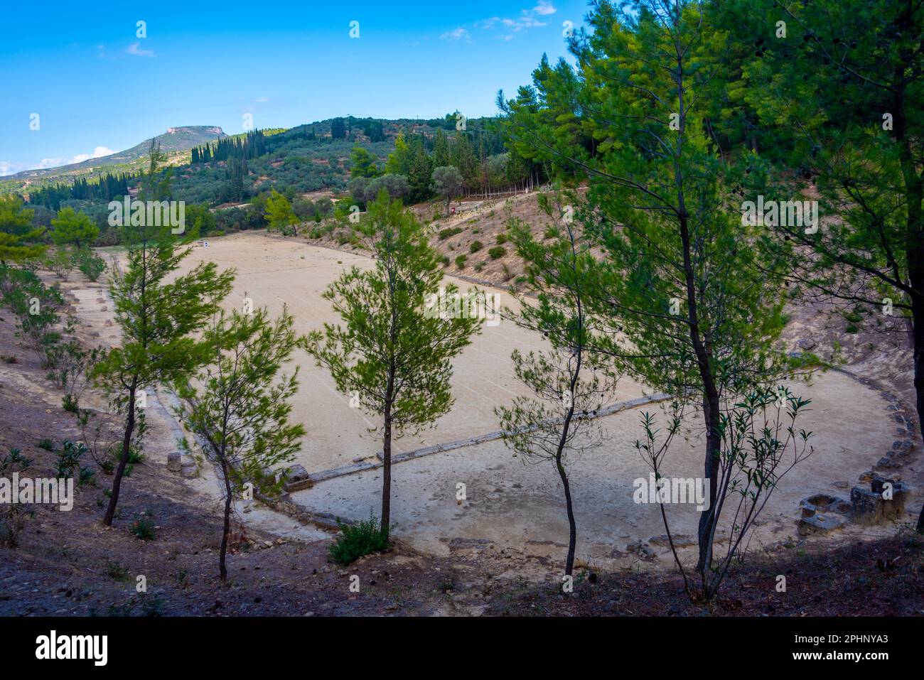 Ancient Stadium of Nemea in Greece Stock Photo - Alamy
