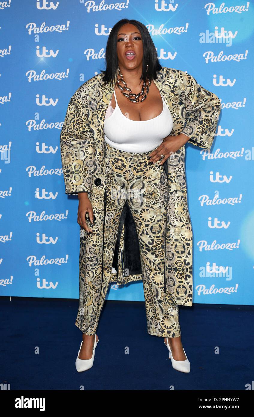 Verona Rose attends the ITV Palooza 2022 at The Royal Festival Hall in ...