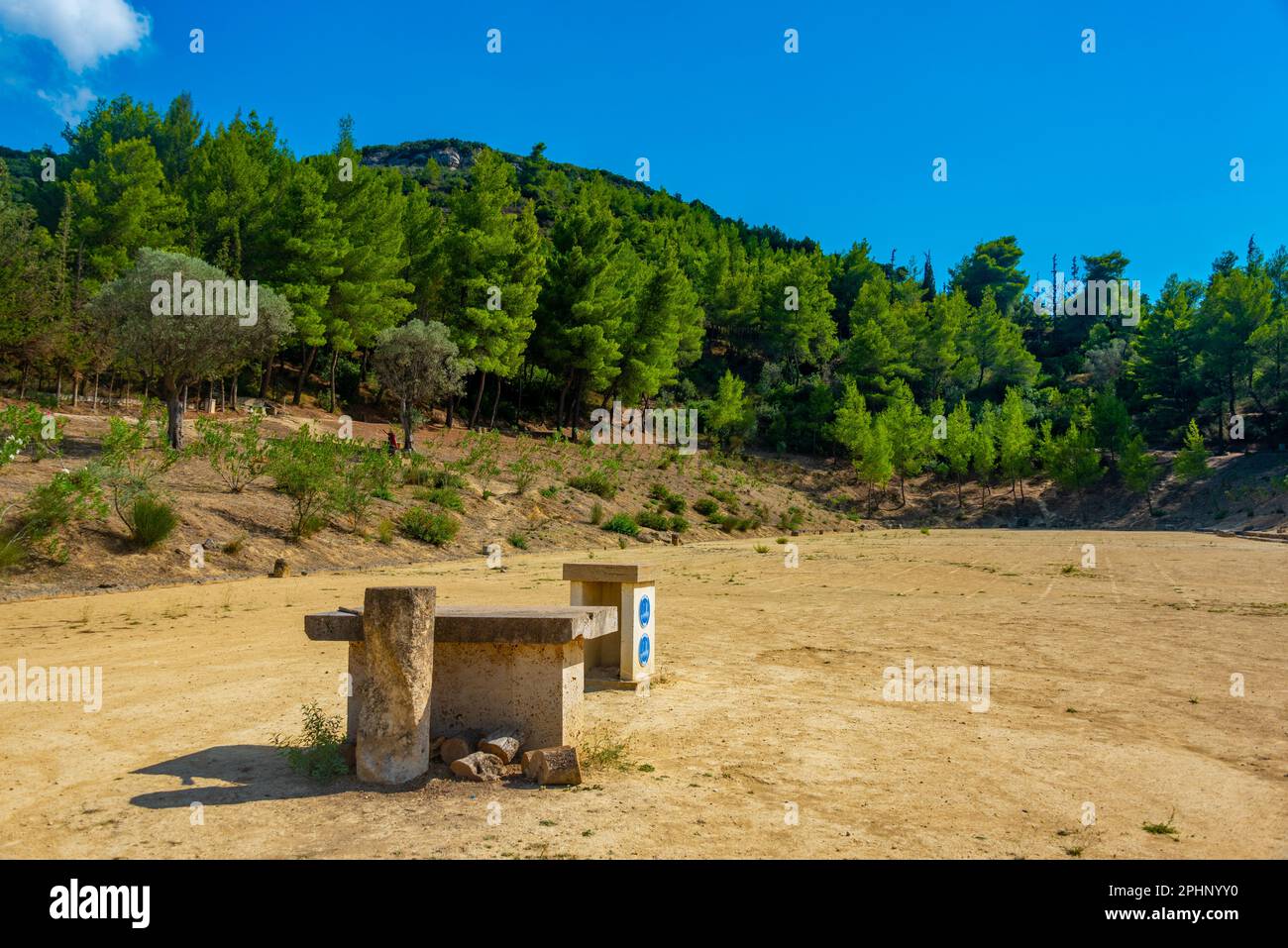 Ancient Stadium of Nemea in Greece Stock Photo - Alamy