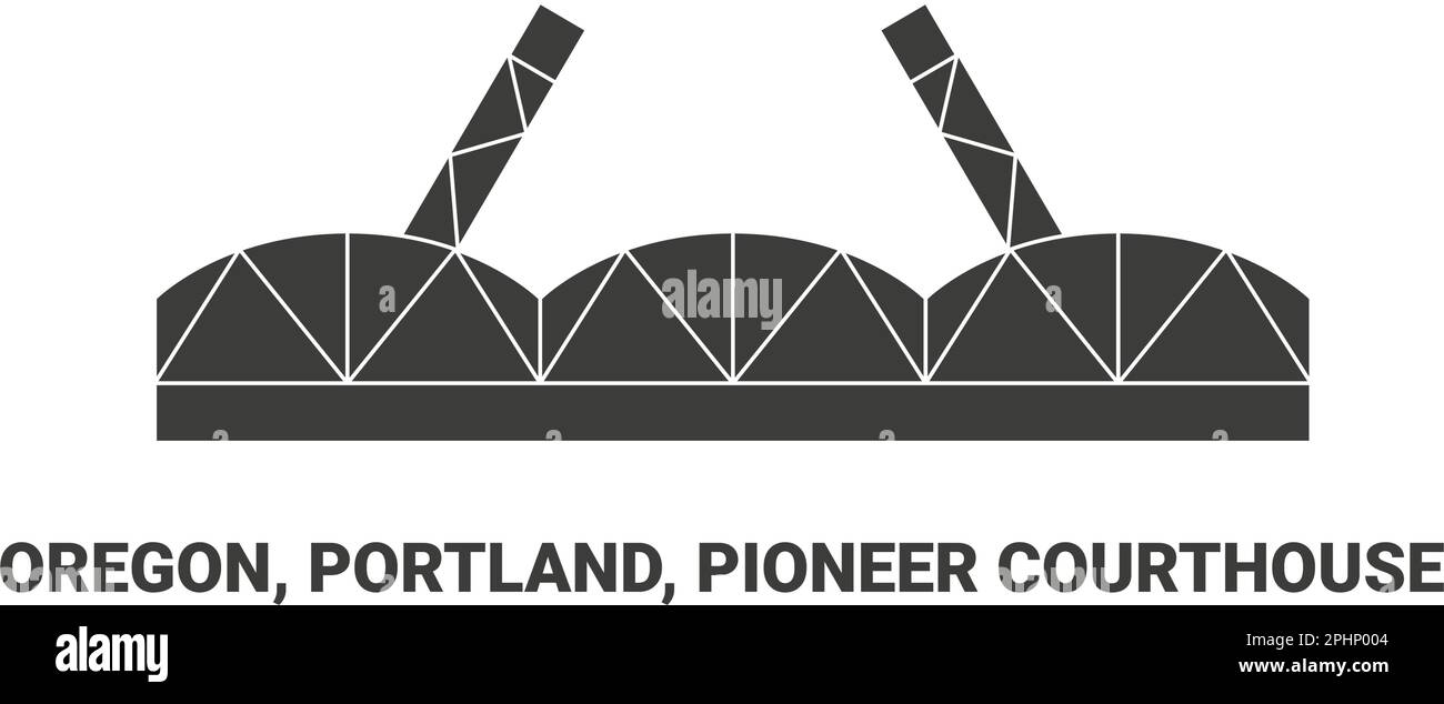 United States, Oregon, Portland, Pioneer Courthouse, travel landmark ...