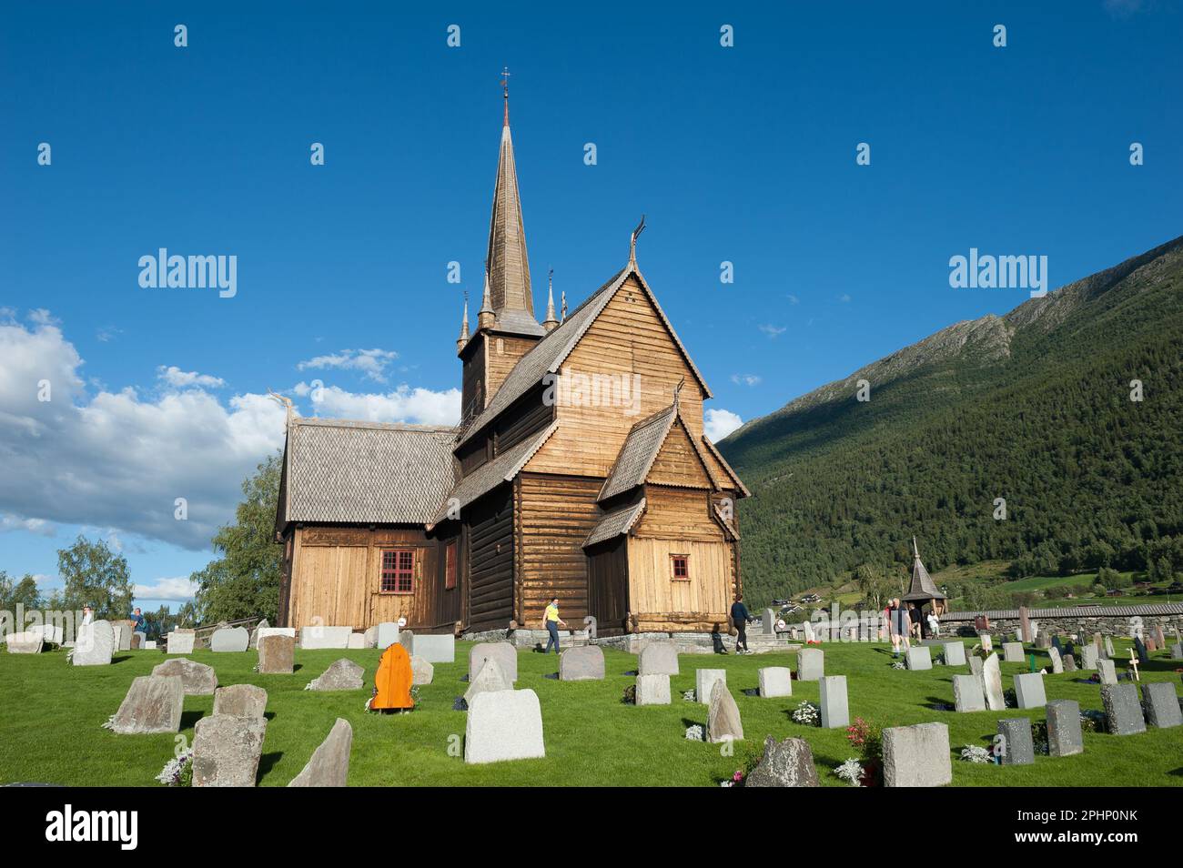 Lom Stave Church, Fossbergom Lom municipality in Innlandet county ...