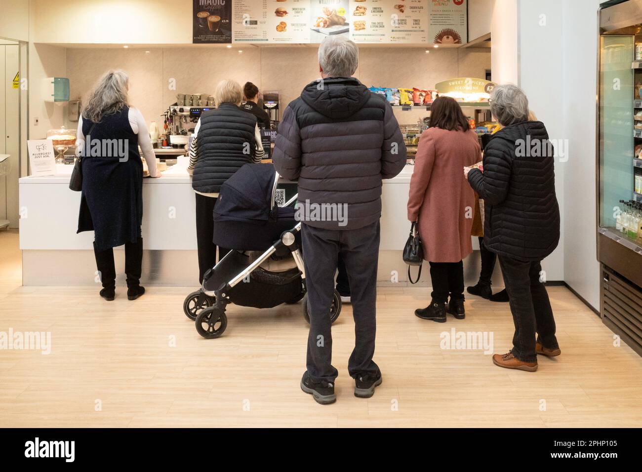 Café in a M&S foodstore in the Cleveland shopping centre in ... Café in a M&S foodstore in the Cleveland shopping centre in ...
