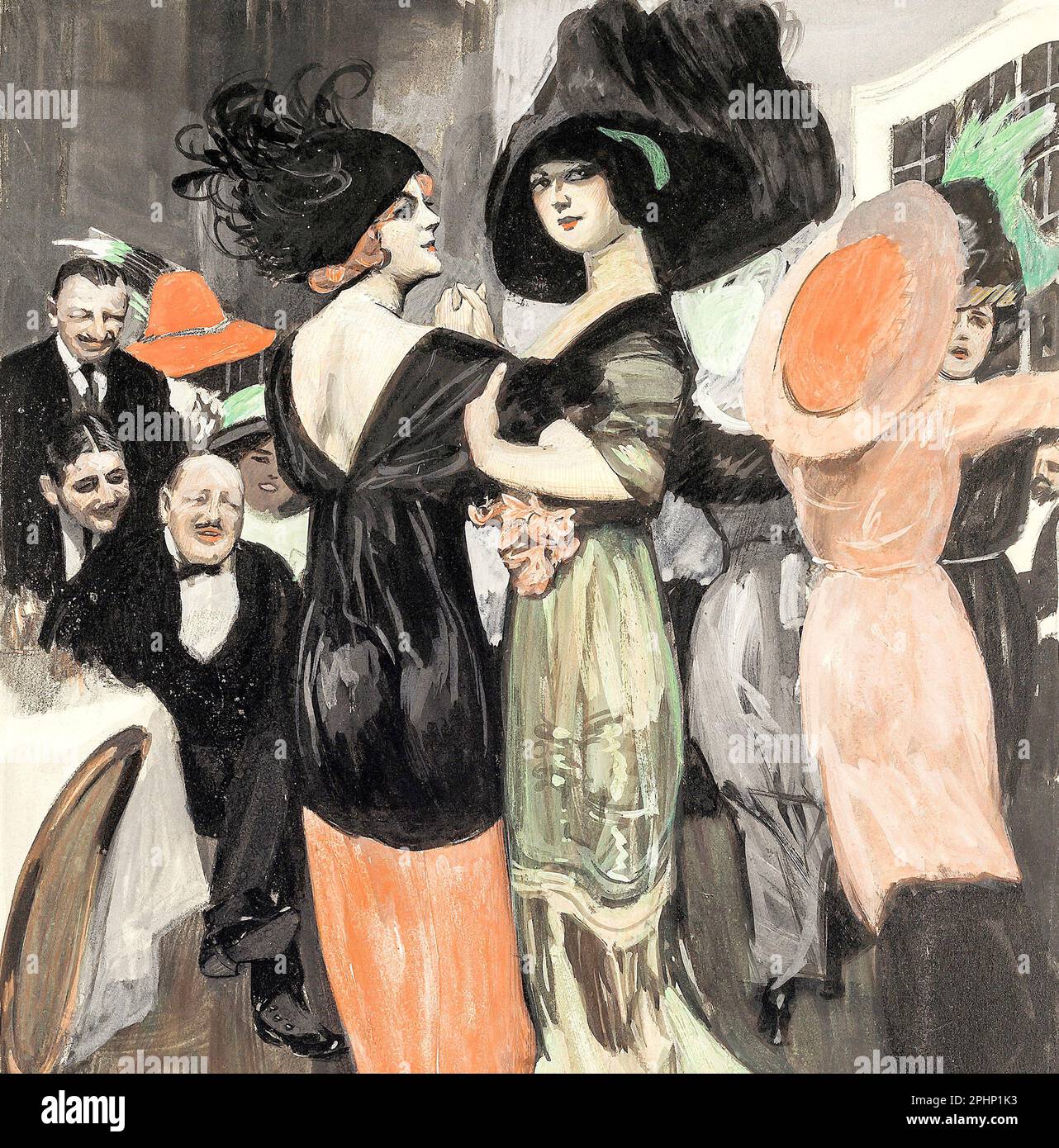 Vintage gentleman illustration hi-res stock photography and images - Alamy