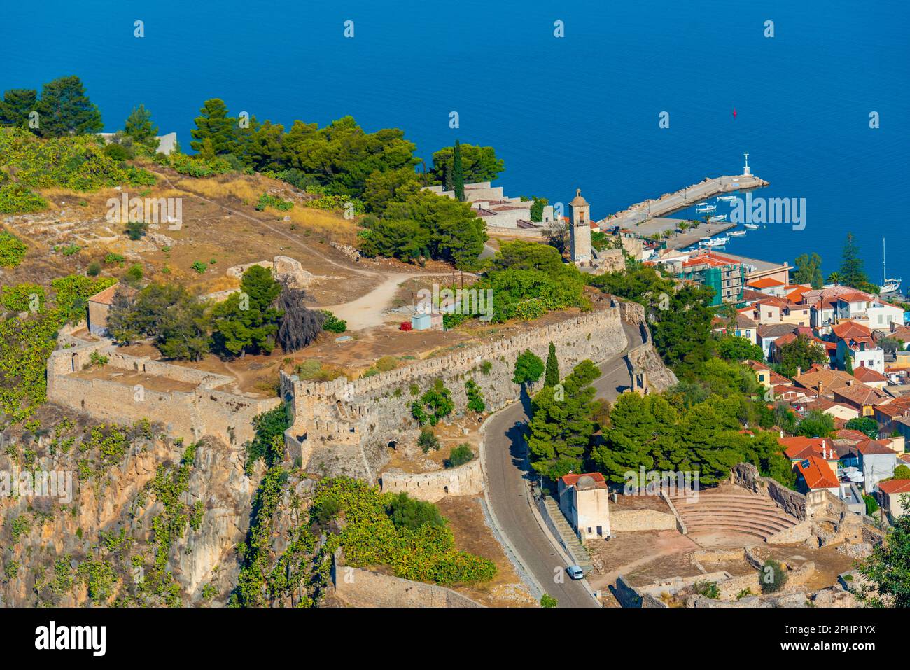 Nafplio acronauplia peninsula hi-res stock photography and images - Alamy