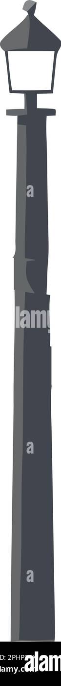 Lamp post structure Stock Vector Images - Alamy