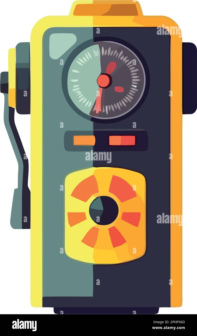 Yellow multimeter Stock Vector Images - Alamy