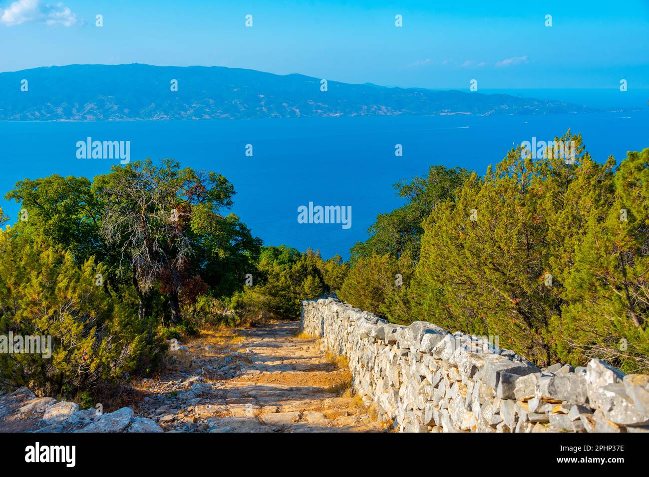 Prophet elias monastery hydra hi-res stock photography and images - Alamy
