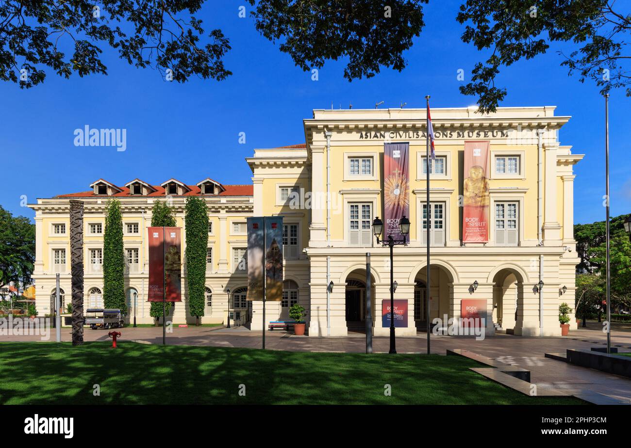 The Asian Civilisations Museum, Empress Place, Singapore Stock Photo ...