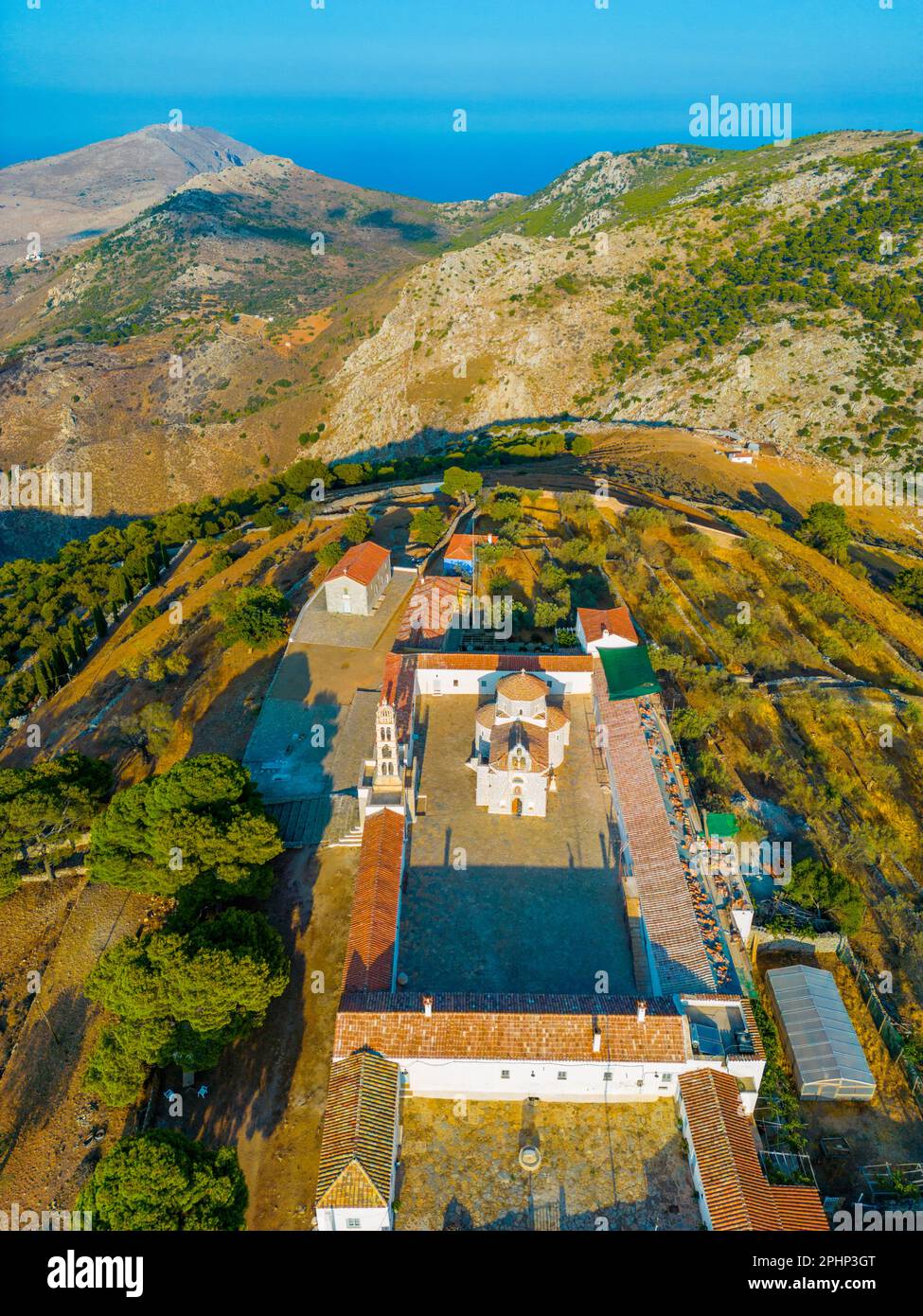 Hydra greece cathedral hi-res stock photography and images - Alamy