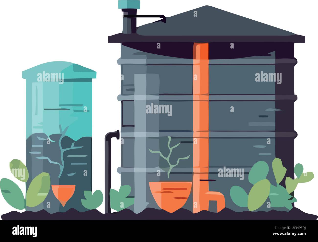 plant factory industrial Stock Vector Image & Art - Alamy