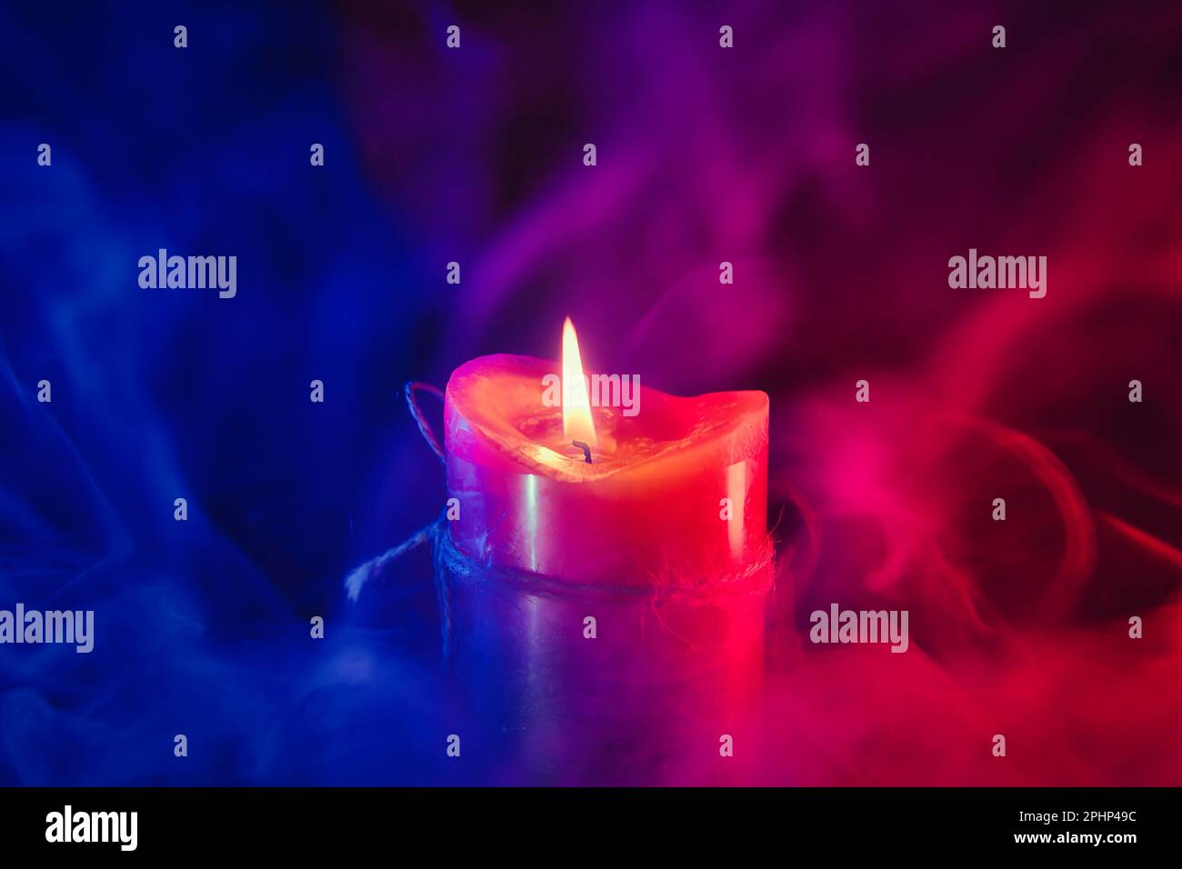 Teal candle hi-res stock photography and images - Alamy