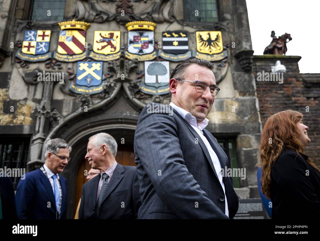 DELFT - The Hague's former alderman Richard de Mos, Group de Mos/Hart ...