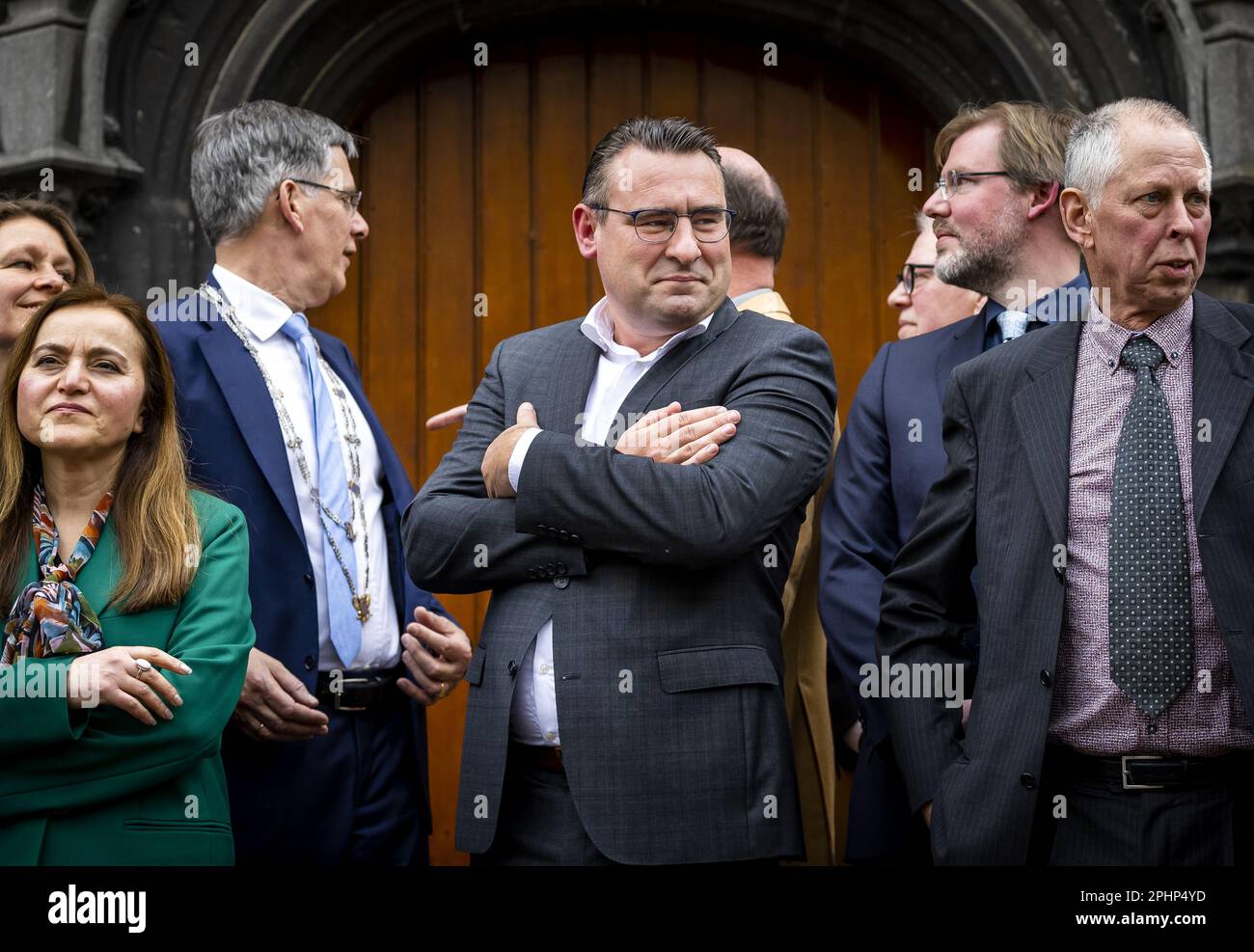 DELFT - The Hague's former alderman Richard de Mos, Group de Mos/Hart ...