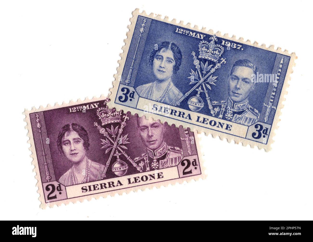 Sierra leone postage stamp hi-res stock photography and images - Alamy