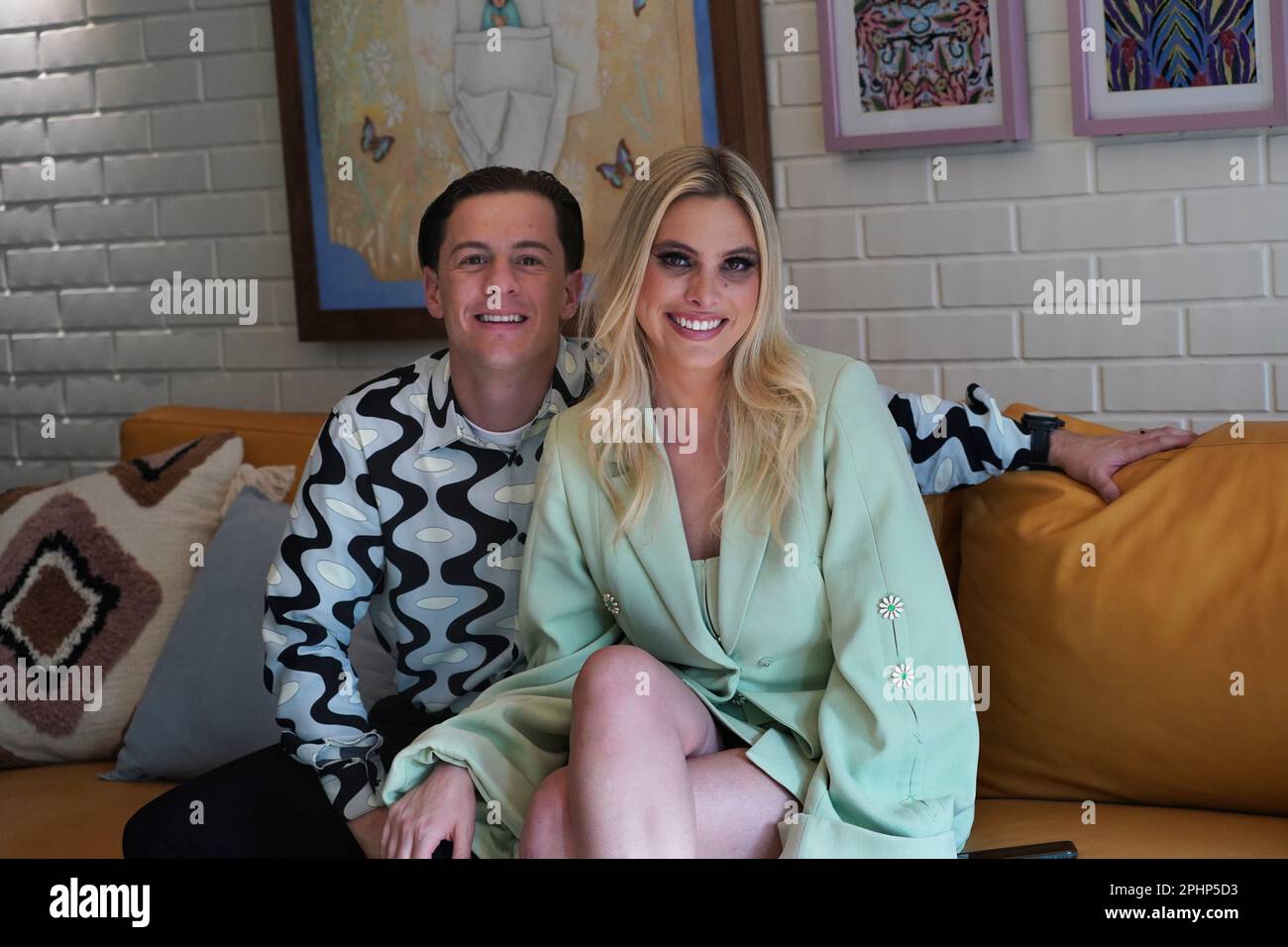 Venezuelan-American influencer, singer and model Lele Pons, pose for a ...