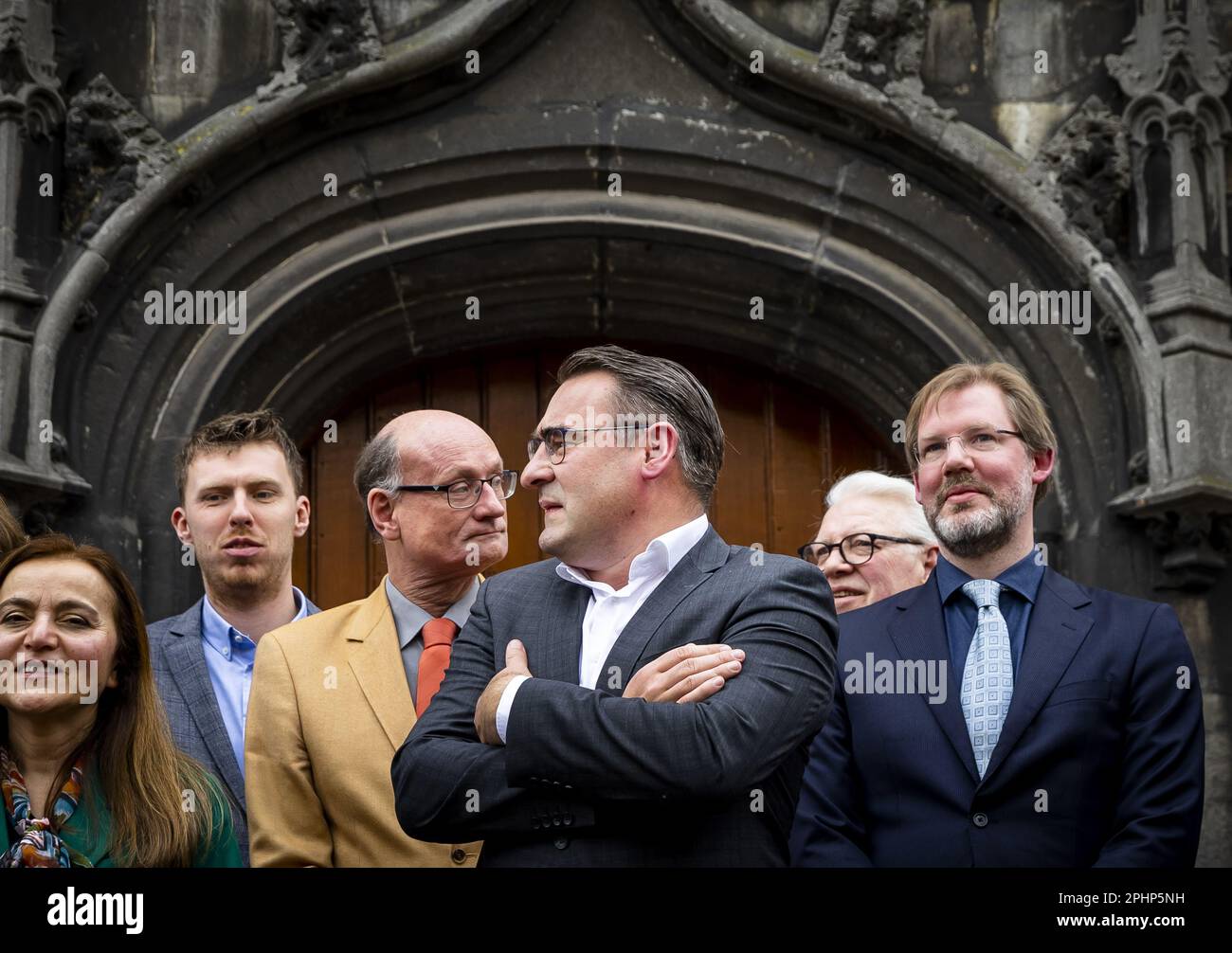 DELFT - The Hague's former alderman Richard de Mos, Group de Mos/Hart ...