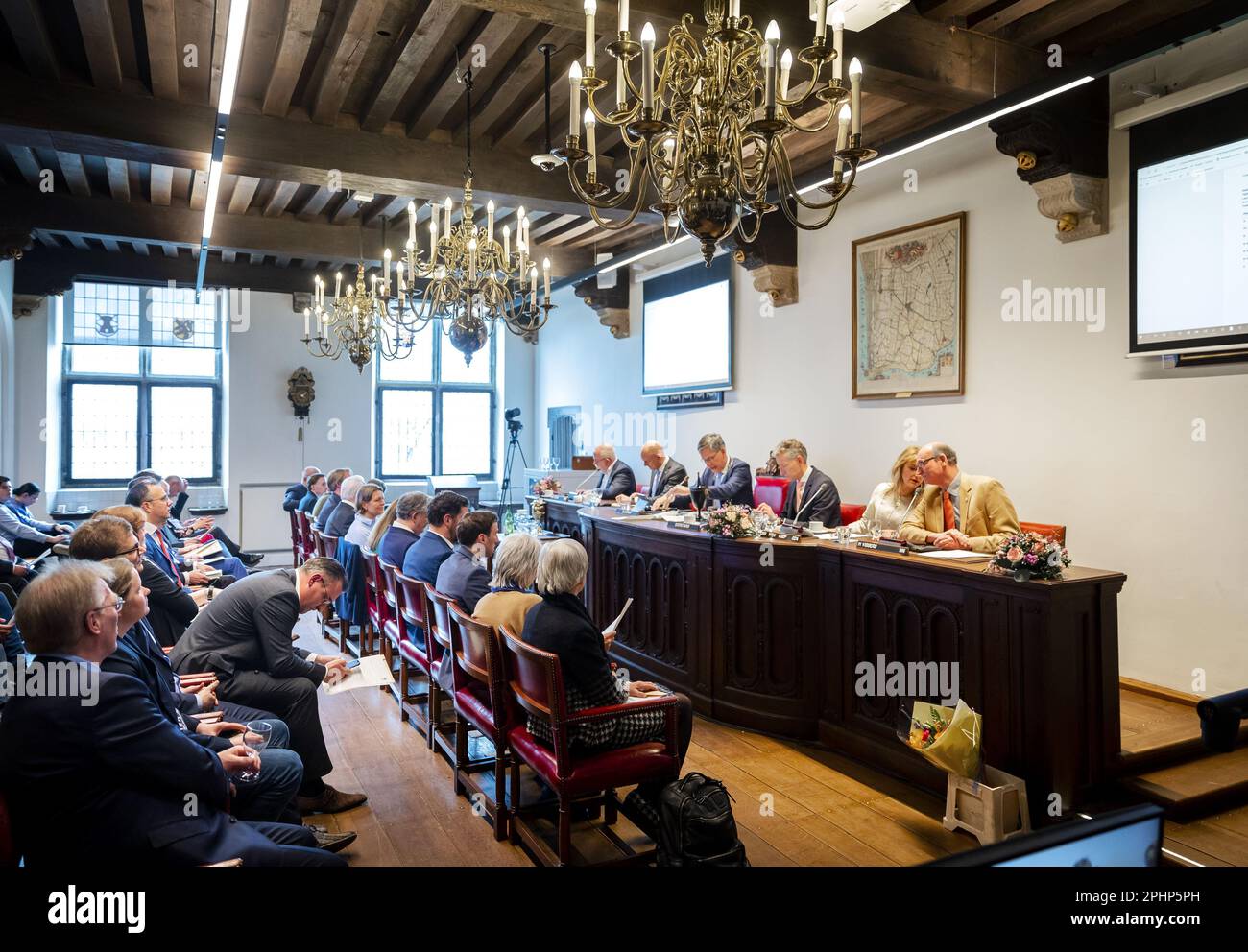 DELFT - The Hague's former alderman Richard de Mos, Group de Mos/Hart ...
