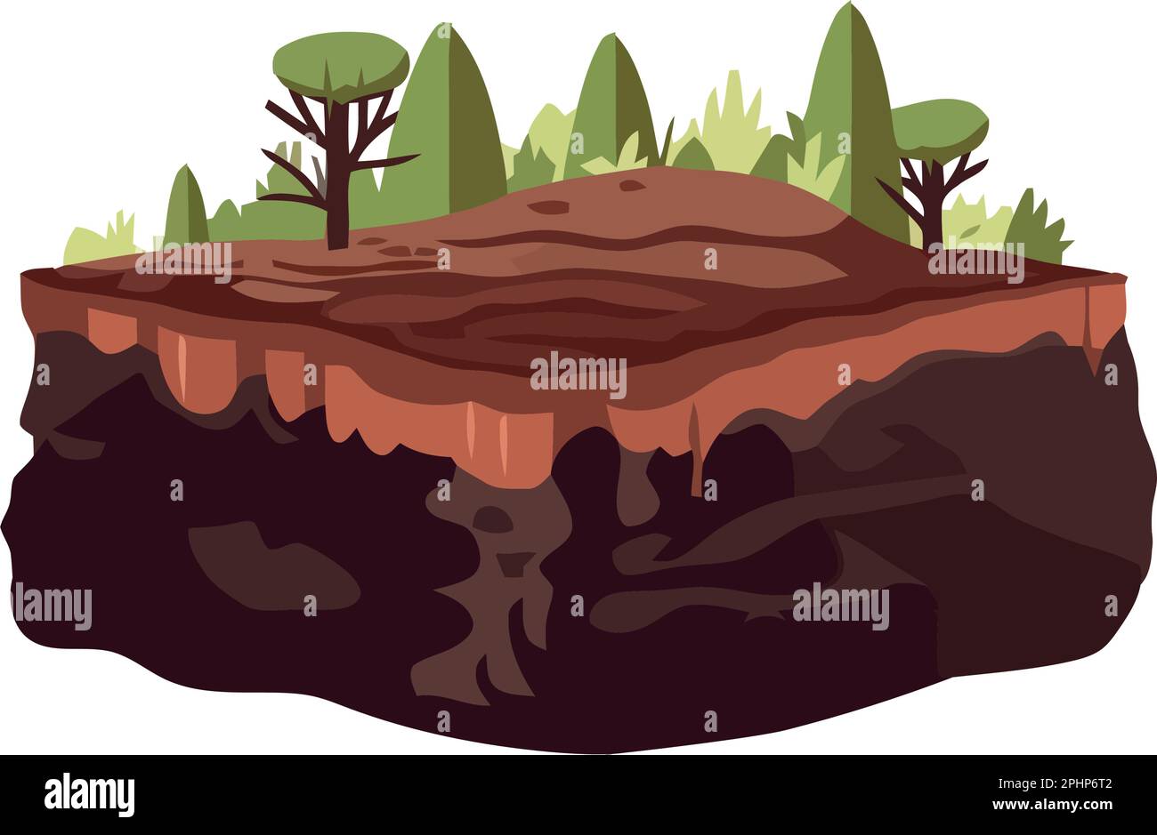 Rough farm terrain Cut Out Stock Images & Pictures - Alamy