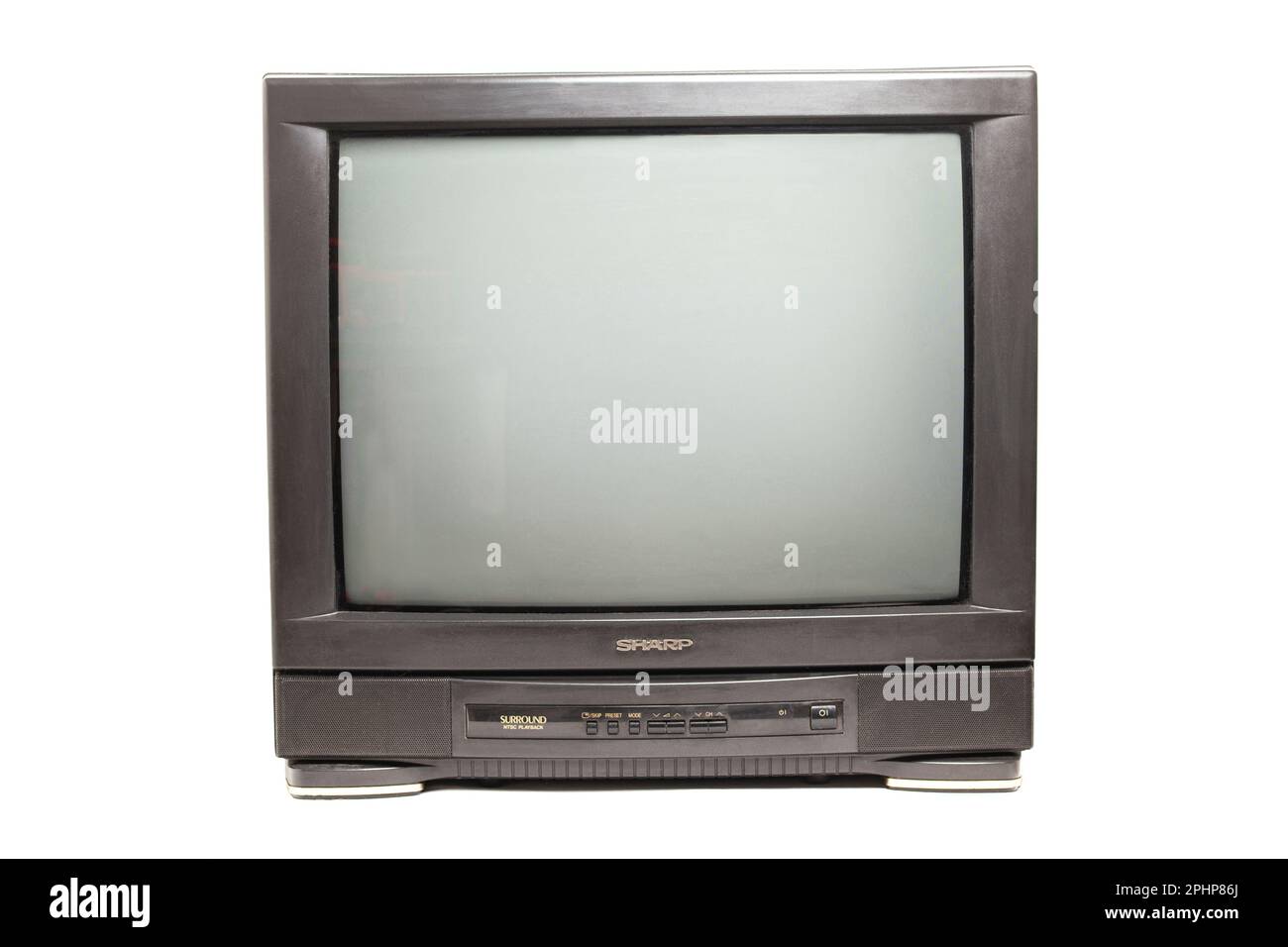 Sharp television vintage hi-res stock photography and images - Alamy