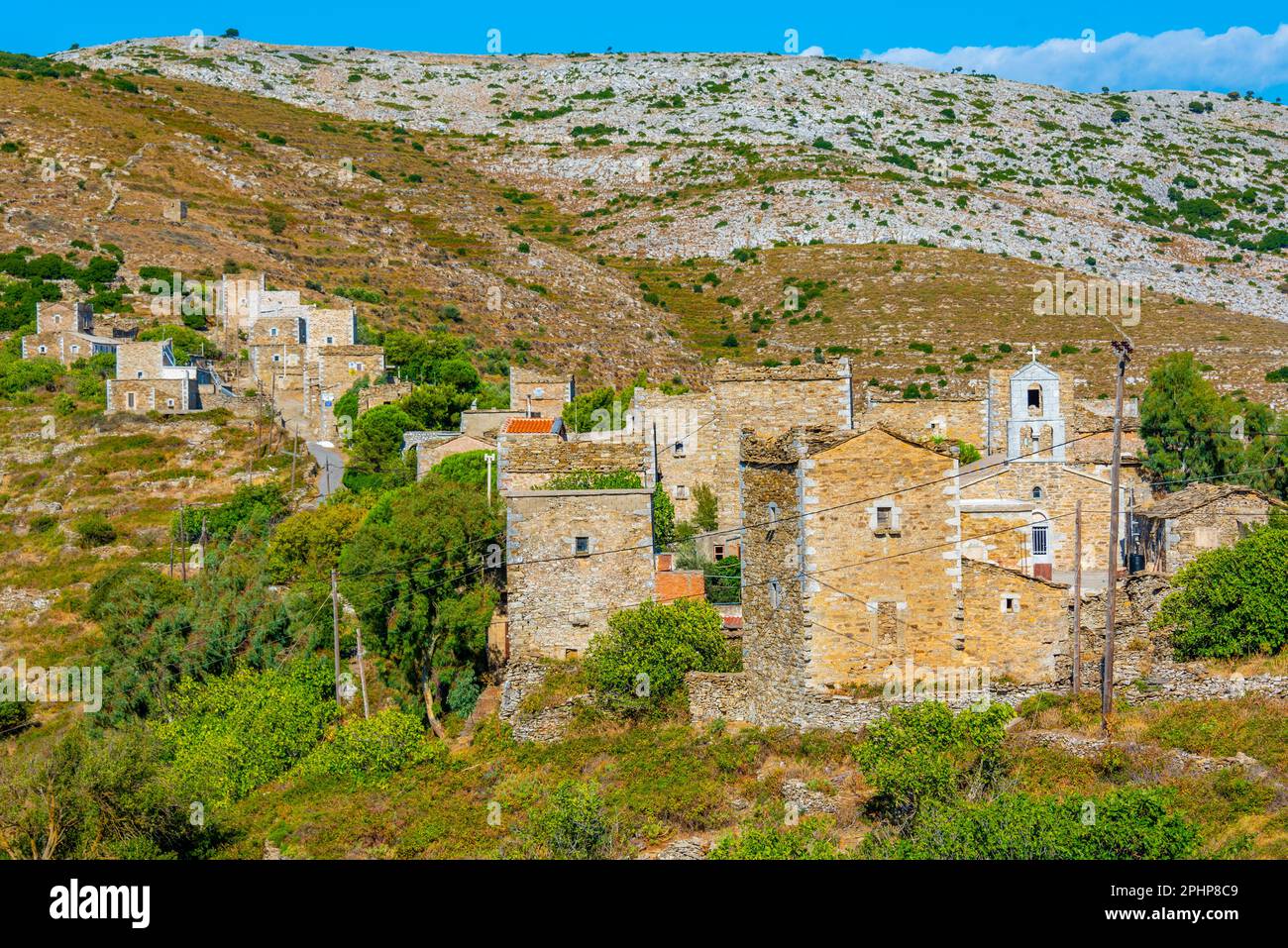 Mountanistika village at Peloponnese peninsula in Greece Stock Photo ...