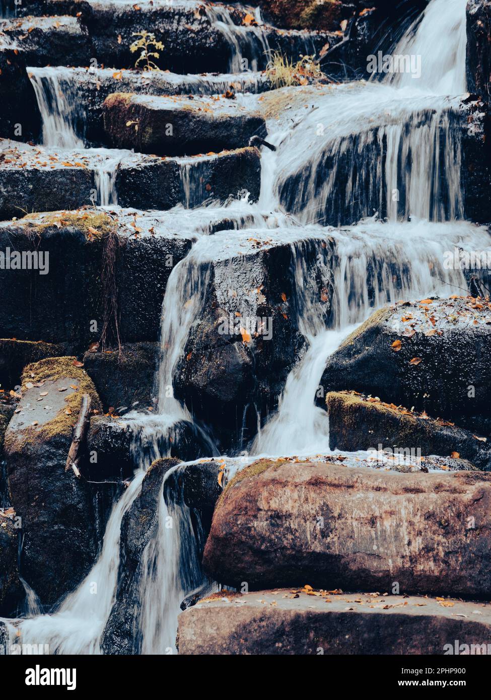 Waterfall, The Cascade, Windsor Great Park, Windsor, England, UK, GB ...