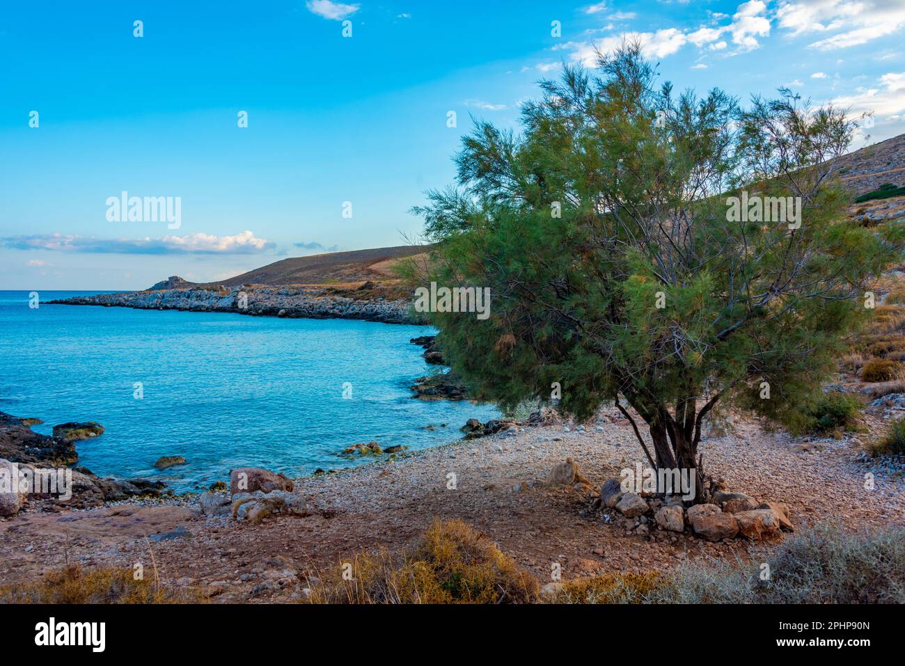 Cape Tenaro at Peloponnese peninsula in Greece Stock Photo - Alamy