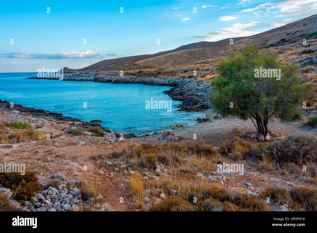 Cape Tenaro at Peloponnese peninsula in Greece Stock Photo - Alamy