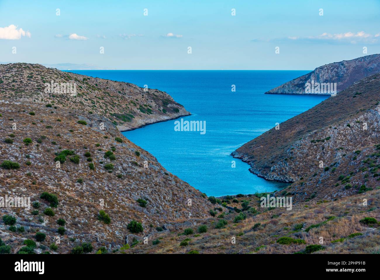 Cape Tenaro at Peloponnese peninsula in Greece Stock Photo - Alamy