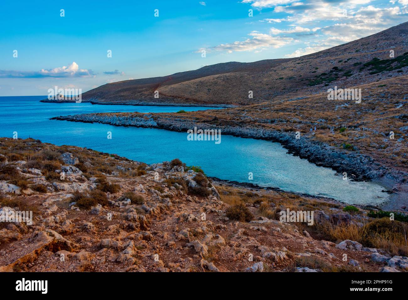 Cape Tenaro at Peloponnese peninsula in Greece Stock Photo - Alamy