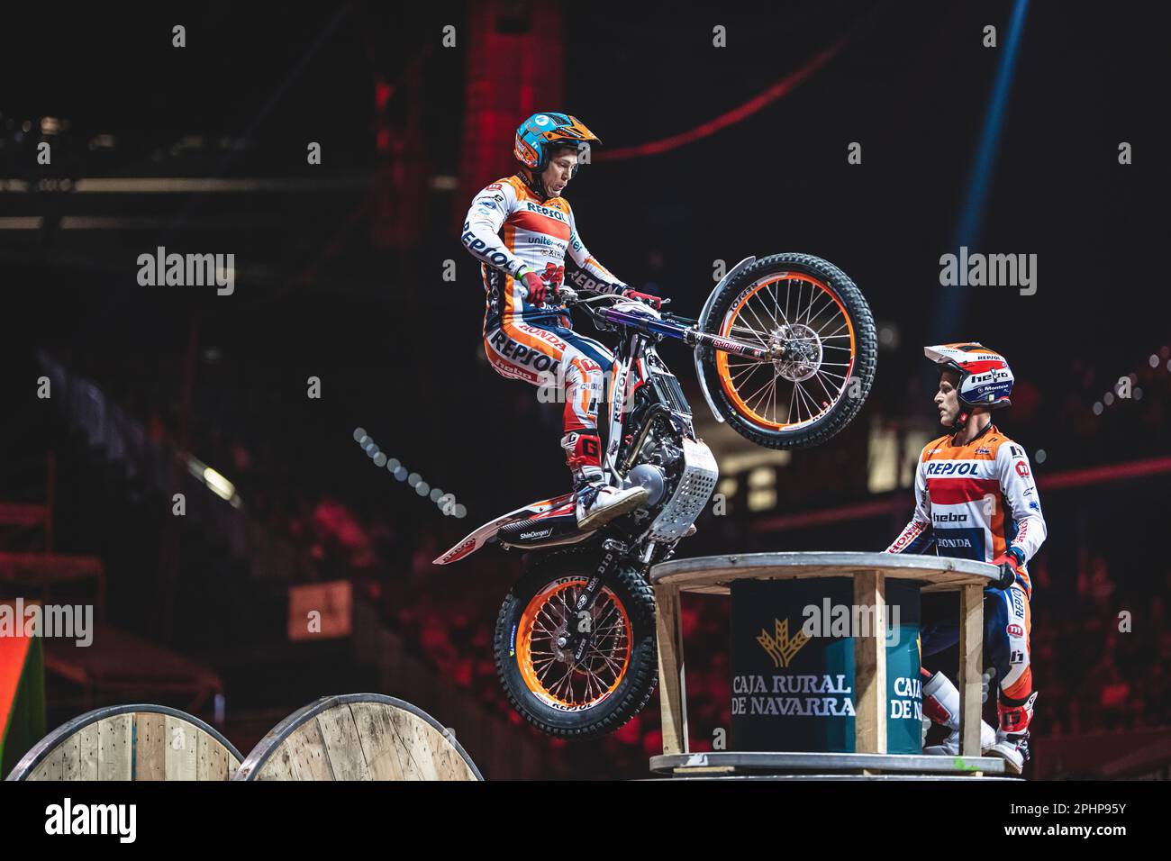Gabriel Marcelli in a competition in Spain competing in a closed ...
