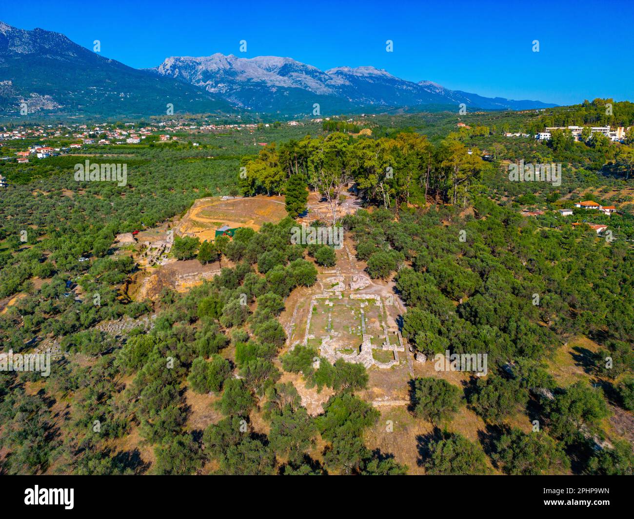 Archaeological Site of Sparta at Greece Stock Photo - Alamy