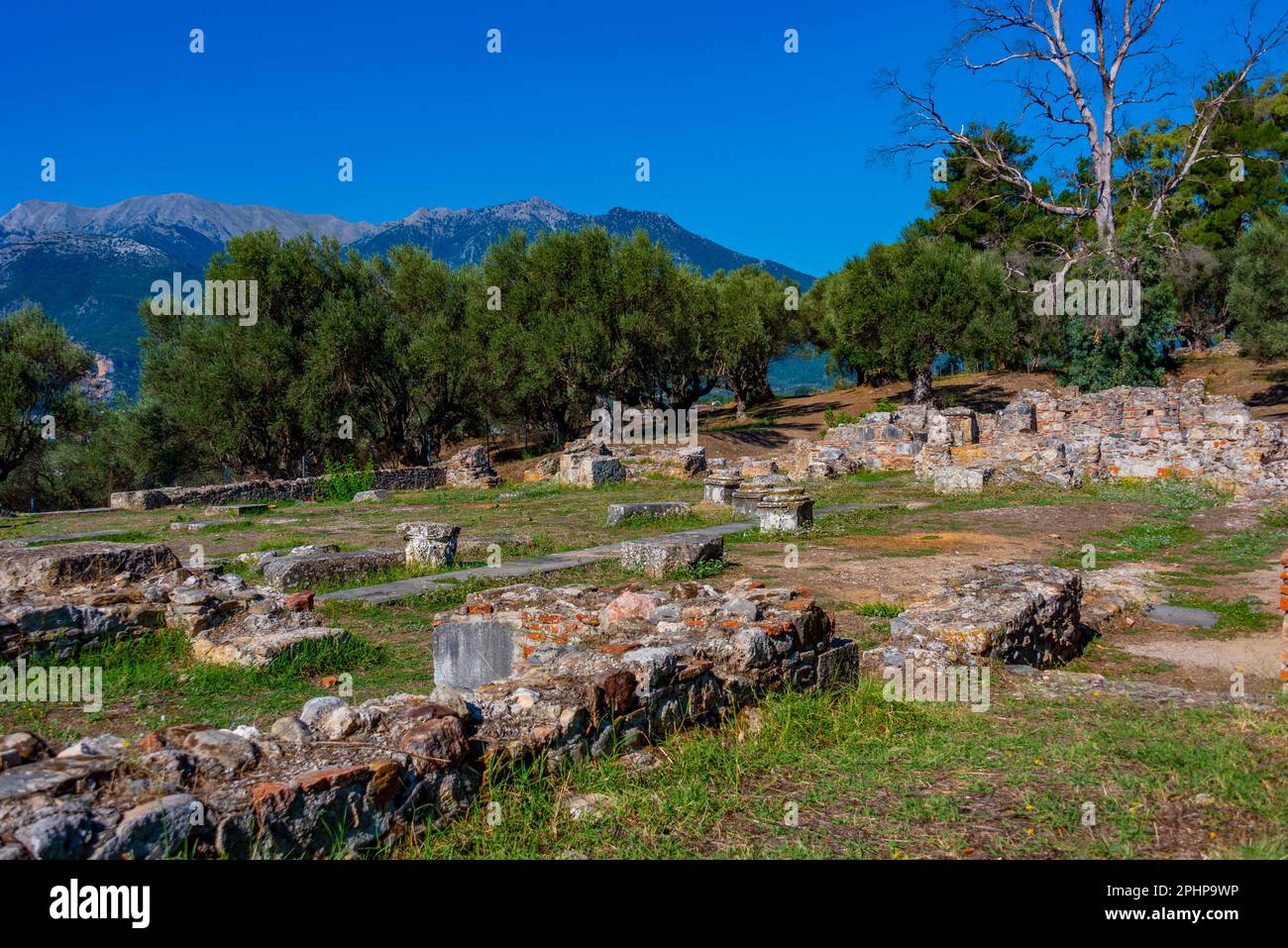 Archaeological Site of Sparta at Greece Stock Photo - Alamy