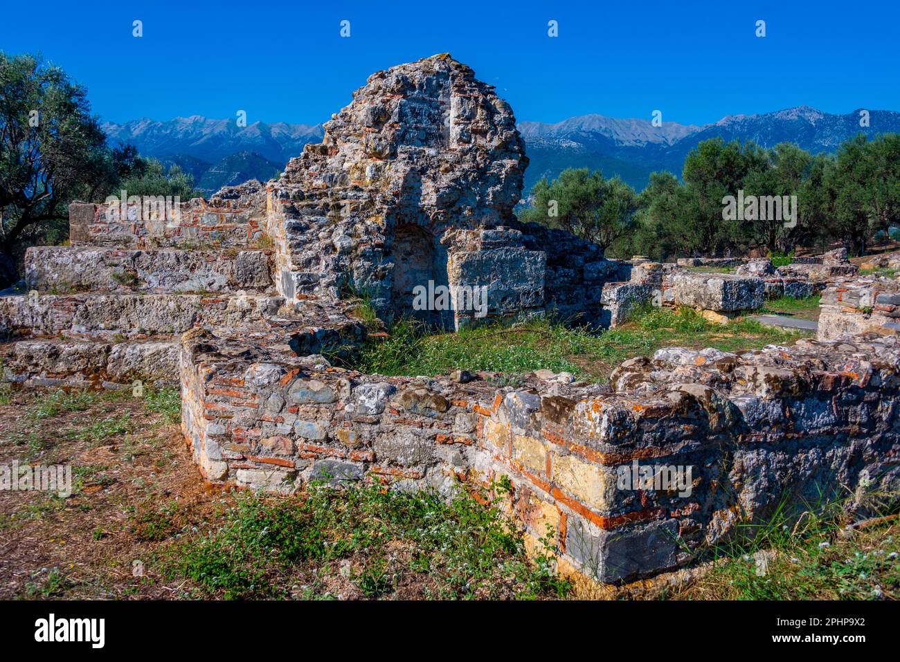 Archaeological Site of Sparta at Greece Stock Photo - Alamy