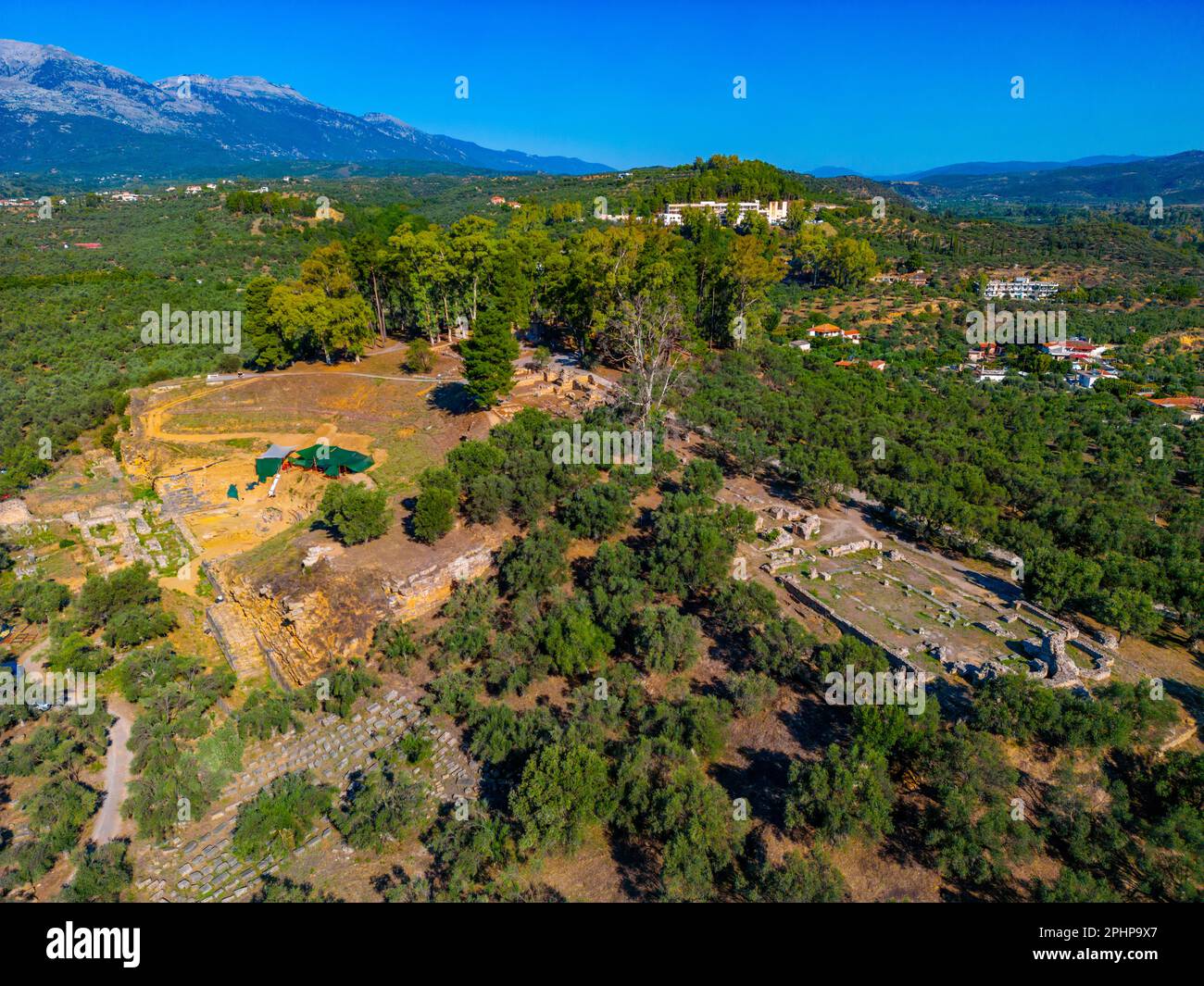 Archaeological Site of Sparta at Greece Stock Photo - Alamy