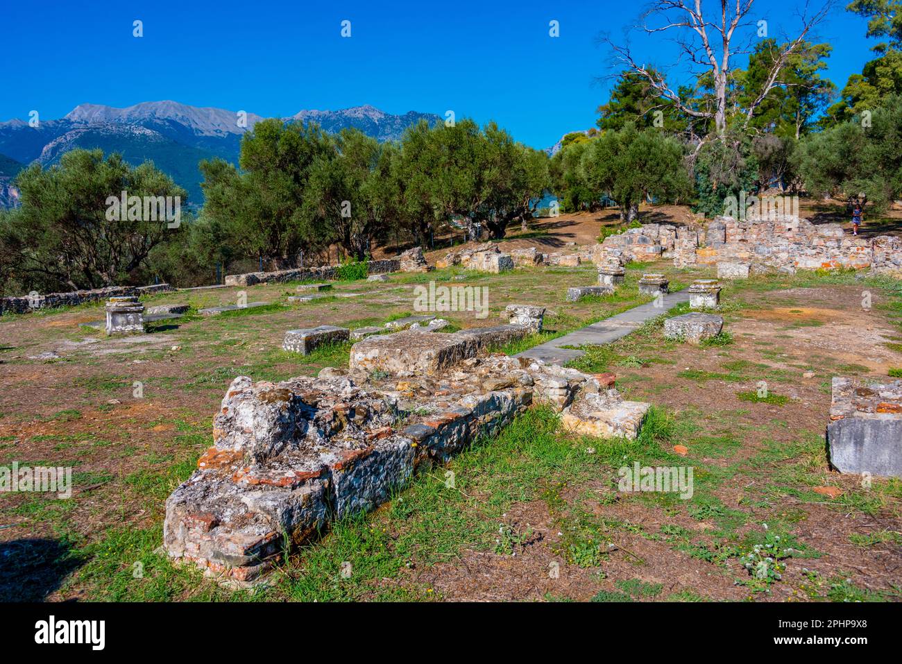 Archaeological Site of Sparta at Greece Stock Photo - Alamy